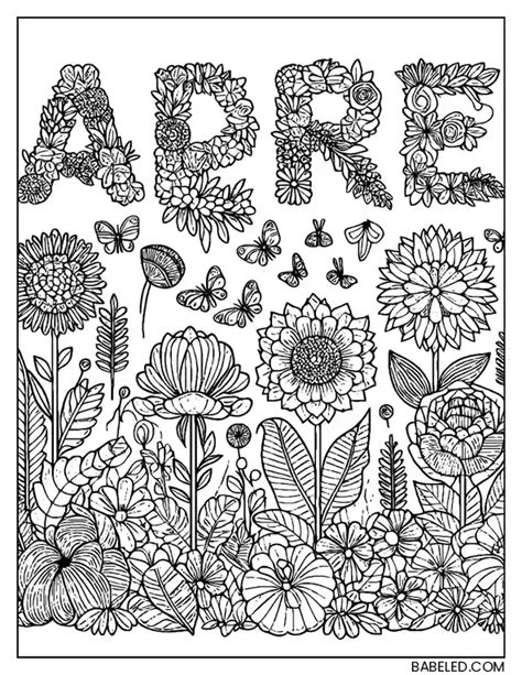 7 Dibujos E Imagenes Letras Para Colorear Y Imprimir Gratis Para