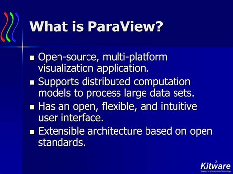 Ppt Parallel Visualization With Paraview Powerpoint Presentation