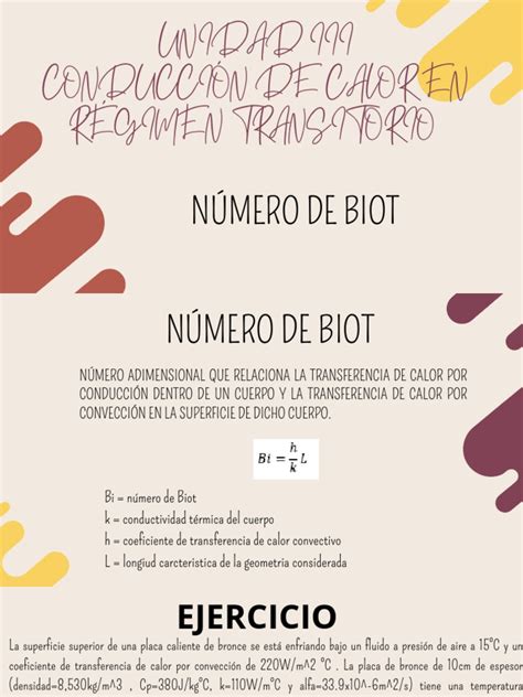 Número De Biot Y Fourier Remigiovillavanesa Pdf