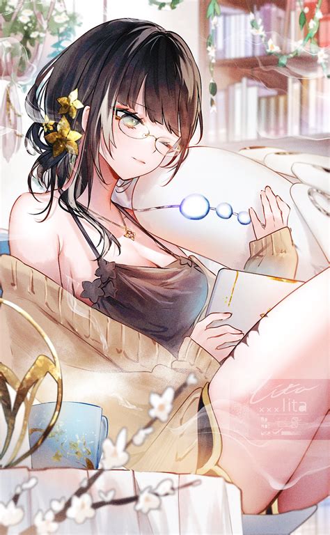 Baizhi And You Tan Wuthering Waves Drawn By Lt26 Danbooru