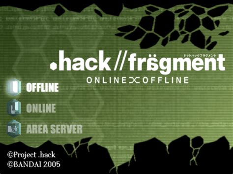 what is hack fragment hack frägment dothack network