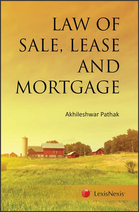 Law Of Sale Lease And Mortgage