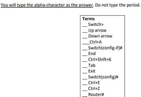 Solved Part 2 Navigating The IOS Matching Exercise Match Chegg Com