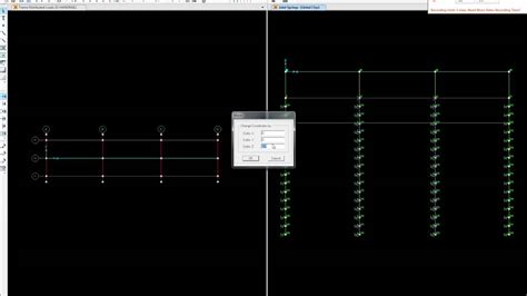 Sap2000 Assigning Springs Using Interactive Database Editing Part 3 Of 3 Youtube