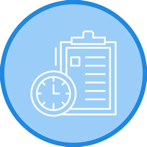 Time Management Vector Icon 19907150 Vector Art At Vecteezy