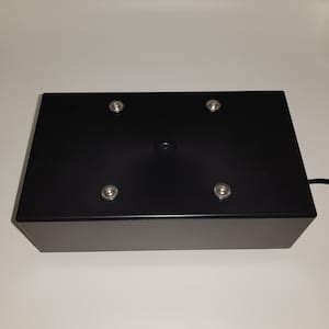 PC USB Box Functions Back Lit Blue Push Buttons Toggles Encoders