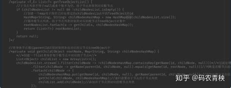 Java通用tree树形结构 知乎