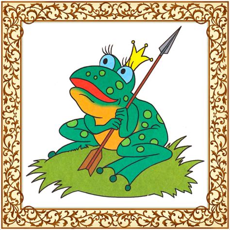 Рисунок для сказки царевна лягушка Zefirka Club фото и картинки