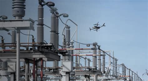 Electromagnetic Emi Resistant Drones For Efficient Substation