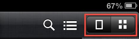 Ios Create Custom UI Bar Button To Change View From List View Grid View Stack Overflow