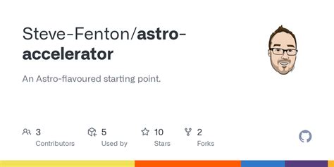 Github Steve Fentonastro Accelerator An Astro Flavoured Starting Point
