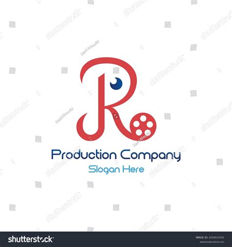 Initial R Monogram Alphabet Incorporated Film Stock Vector Royalty Free 2256515241 Shutterstock