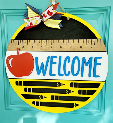 Welcome Back Classroom Door Decorations