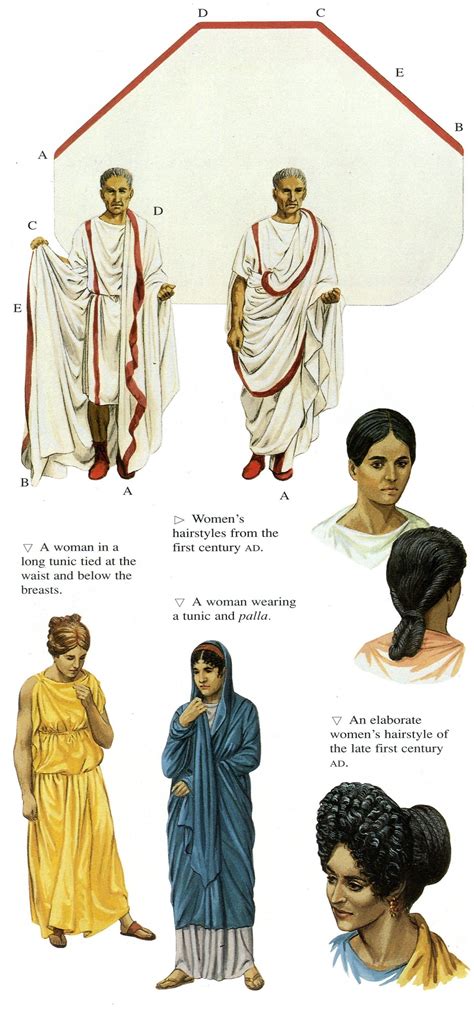 Roman Toga And Womens Fashion Roman Clothes Ancient Rome Ancient