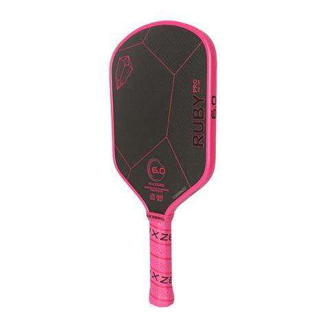 Six Zero Ruby Pro 14mm Pickleball Paddle Picklego Store Singapore
