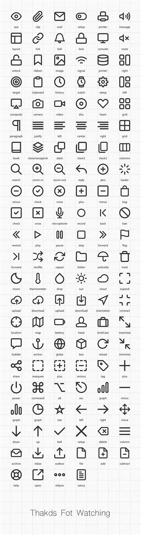 Ui线性图标ui功能图标 Ui金刚区图标 面形图标 轻质感图标 花瓣网