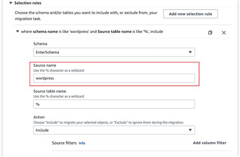 migrate from mysql running on vmware cloud on aws to amazon aurora
