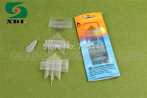 Sewing Needles 100psc Needles With Needle Threader Grandado
