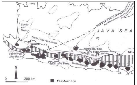 Tectonic Setting Of Java Island Sea Showing The Tectonic