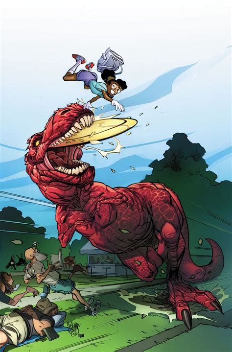 Moon Girl And Devil Dinosaur 13 Ferry Cover Fresh Comics