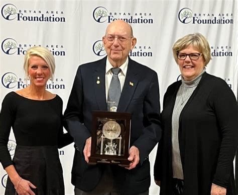 Congratulations To Robert Bob Bryan Area Foundation