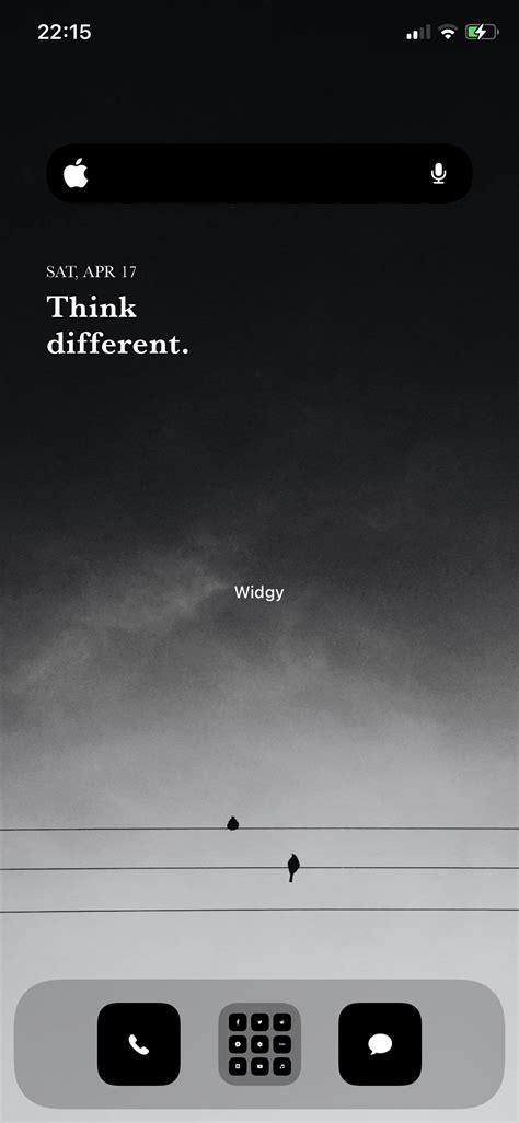 Oneplus Widget Style With Apples Quote Iossetups