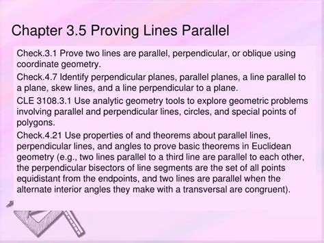 PPT Chapter Proving Lines Parallel PowerPoint Presentation Free Download ID