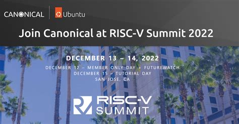 Canonical Presence At Risc V Summit 2022 Ubuntu