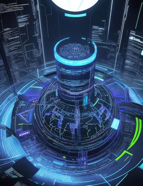 Premium Ai Image Digital Technology Internet Network And