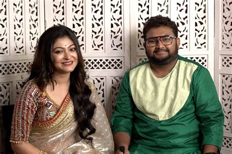 Rooqma Ray Rooqma Ray And Debayan Bhattacharya Durga Puja Photo Shoot