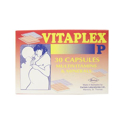 Vitaplex P Caps 30s Jollys Pharmacy Online Store