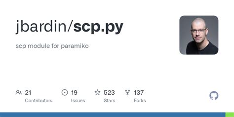 GitHub Jbardin Scp Py Scp Module For Paramiko