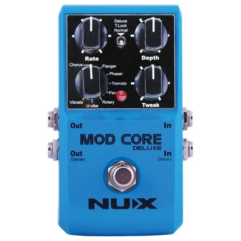NUX Mod Core Deluxe Modulation Effects Pedal