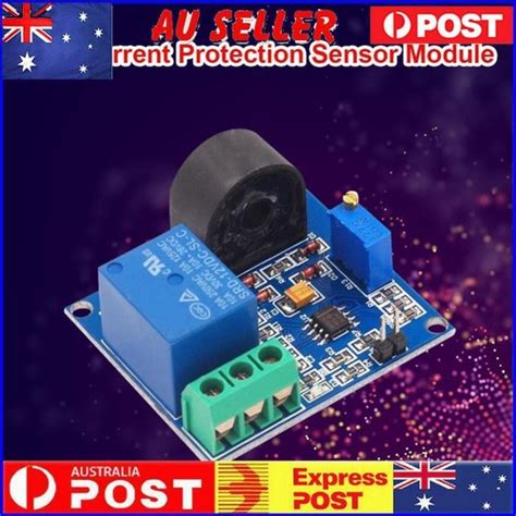 Dc 12v Current Detection Sensor Module 5a Relay Overcurrent Over Current Protect Ebay