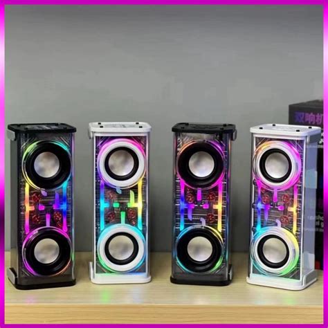 Loa bluetooth V led nháy theo nhạc RGB công suất W có thể ghép đôi loa MDst Shopee Việt Nam