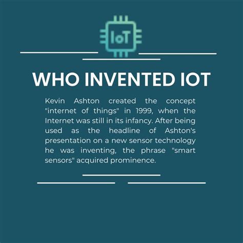 Who Invented Iot Techieyan Technologies Iot Sensors Technology