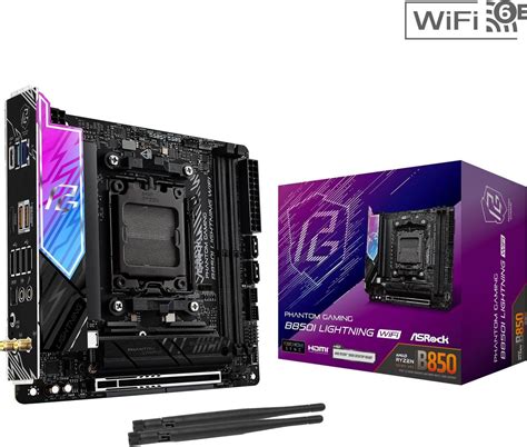 Asrock B850i Lightning Wifi Am5 Mini Itx Motherboard
