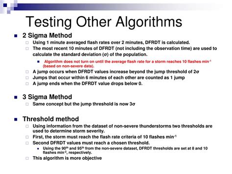 Ppt Lightning Jump Algorithm Powerpoint Presentation Free Download