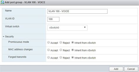 Didacticiel configuration Vmware ESXi VLAN Étape par étape