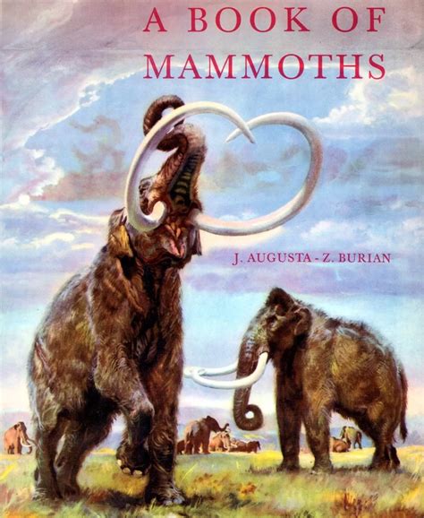 Зденек Буриан Zdeněk Burian Книга о мамонтах МАСТЕРА КНИЖНОЙ И
