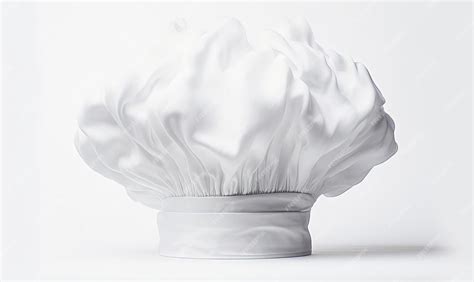 Premium Ai Image White Chef Hat On A Background