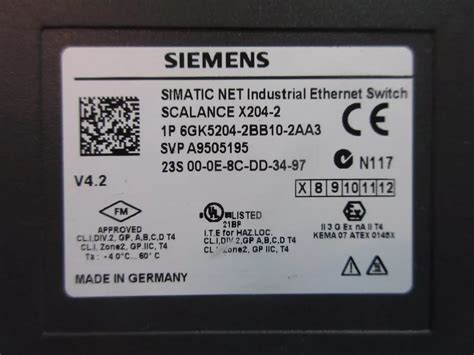 Siemens Scalance X 100 Users Manual Industrial Ethernet And 53 Off