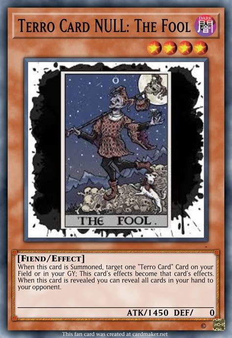 An Archetype Based On Tarot Cards And Revealing Each Other To Do Stuff