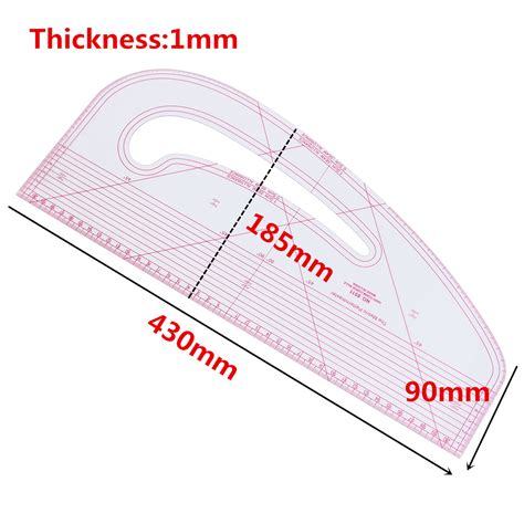 Pattern Maker Fashion Designing Ruler Multi Purpose Garment Making Mar Electronic Pro