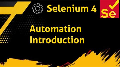 1 Selenium Java Automation Introduction Youtube