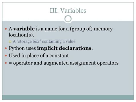 Variables And Expressions Ppt Download