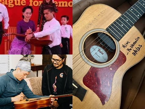 Myanmar Social News ဒေါ်အောင်ဆန်းစုကြည်ရဲ့ လက်မှတ်ကိုရပြီး ၁၀ နှစ်အကြာမှာ သားဖြစ်သူ ကင်မ်ရဲ့လက