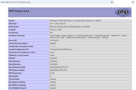 Iis Mit Php 8x Auf Windows 11 Und Server 2025 Core Installieren