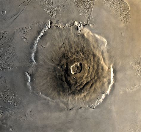 Free Photo Mars Planet Olympus Mons Volcano Free Image On Pixabay